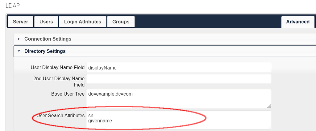 Searching over first and last name of LDAP users - 📑 How to - Nextcloud ...