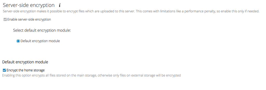 Can't enable encryption? - ℹ️ Support - Nextcloud community