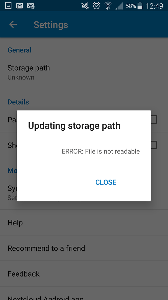 Unable to download from Server over Nextcloud App - 🤖 Android ...