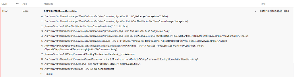 User cannot connect to NC OCP\Files\NotFoundException - ℹ️ Support ... User cannot connect to NC OCP\Files\NotFoundException - ℹ️ Support ...