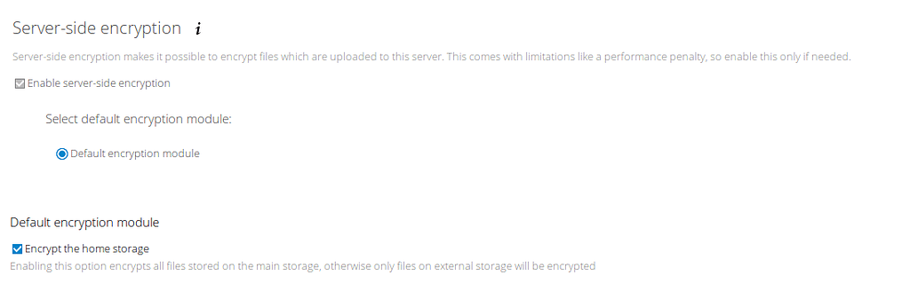 Server-side encryption does not encrypt files - ℹ️ Support - Nextcloud community