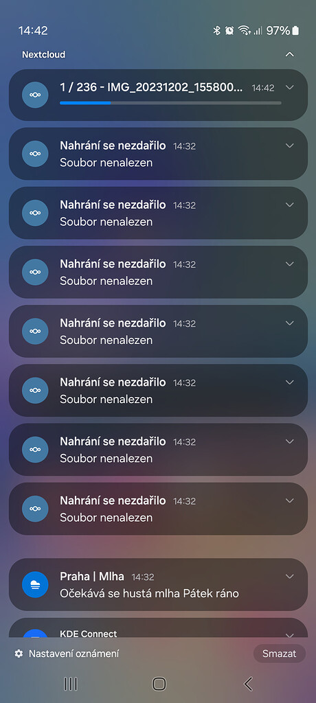 File sync errors in endless loop - 🤖 Android - Nextcloud community