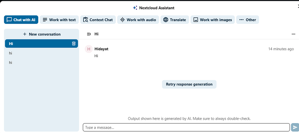 How to setup Nextcloud Assistant - ℹ️ Support - Nextcloud community