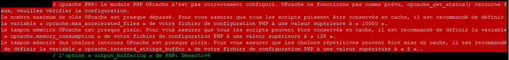 Error Opcache is not properly configured - ℹ️ Support - Nextcloud community