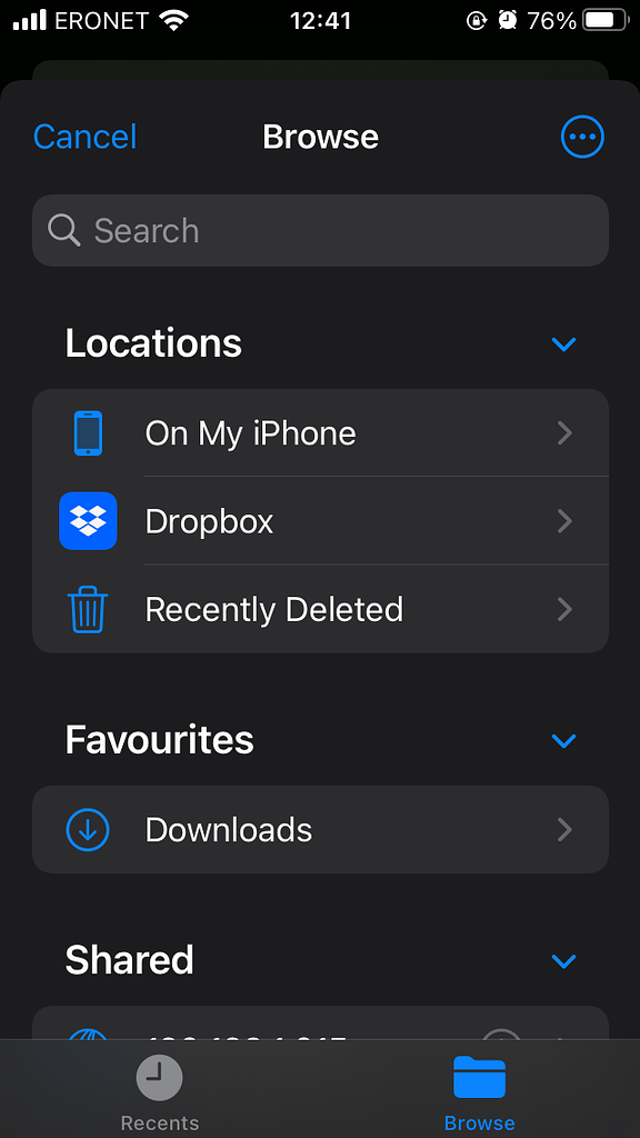(solved) It seems Nextcloud iOS 5.2.5.2 App Integration not working ... (solved) It seems Nextcloud iOS 5.2.5.2 App Integration not working ...