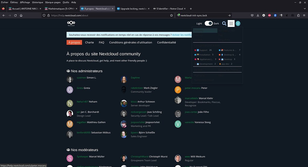 Dark theme for https://help.nextcloud.com/ - 🔮 Meta - Nextcloud community