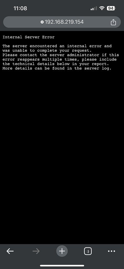 Internal server error after reboot ubuntu 22.04 - ℹ️ Support - Nextcloud community