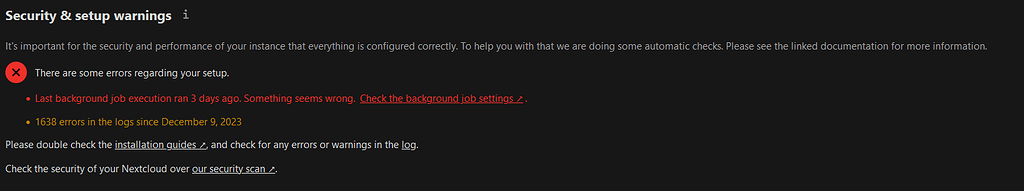 Unraid, Nextcloud, and what the hell is a Cron? - ℹ️ Support ...
