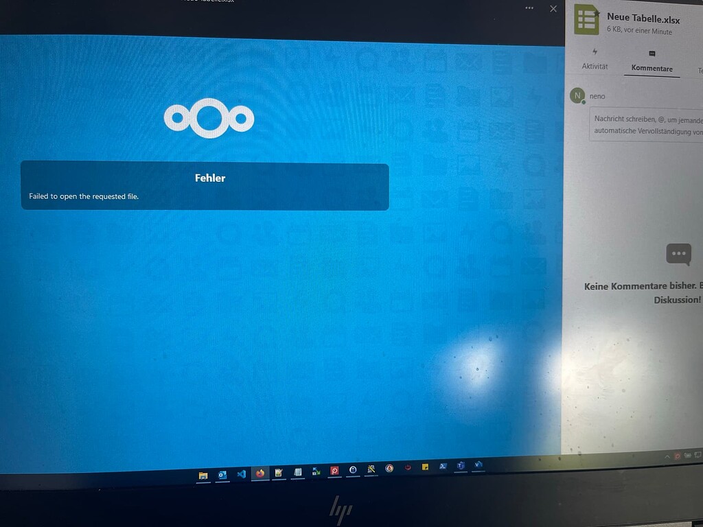 Onlyoffice failed to open requested file - 📄 Office - Nextcloud community