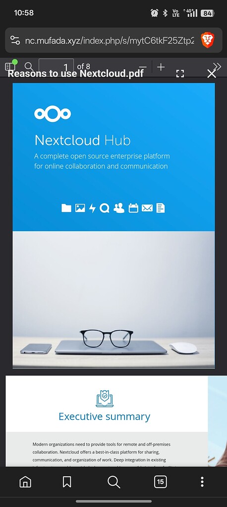 UI PDF Viewer mix up with Nextcloud UI - ℹ️ Support - Nextcloud community