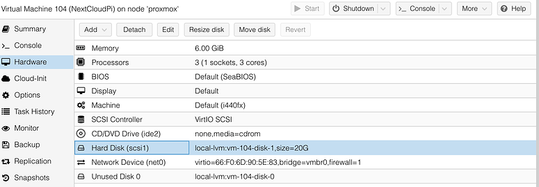 Getting started with NextCloudPi on Proxmox - 📑 How to - Nextcloud ...