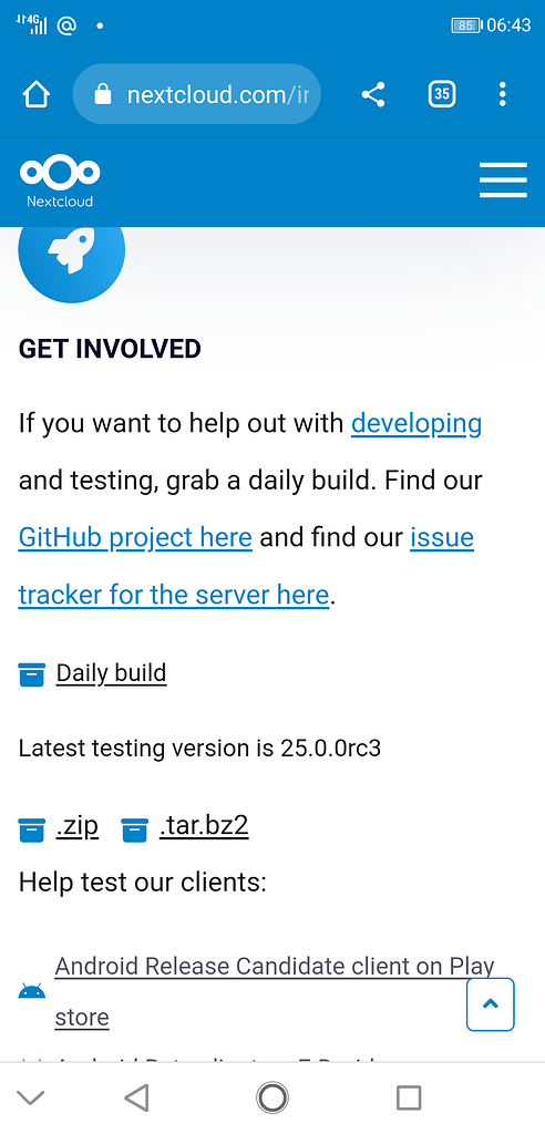 Nextcloud main website outdated - 🏷️ General - Nextcloud community