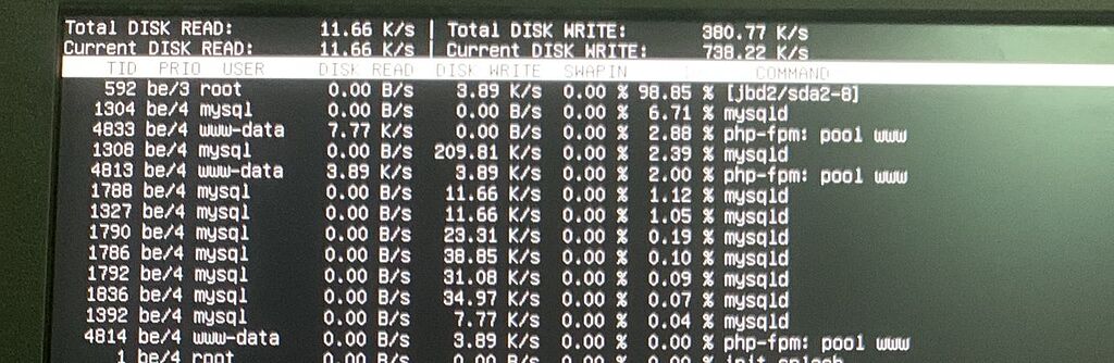 Low HDD perfomance/ Long wait io on jbd2 - ℹ️ Support - Nextcloud community