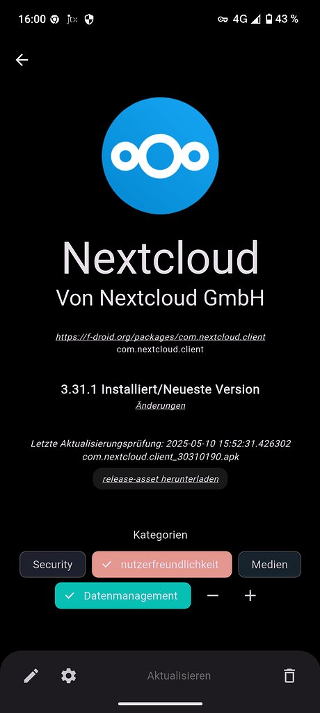 Verifying signing key - 📱 Desktop & mobile clients - Nextcloud community