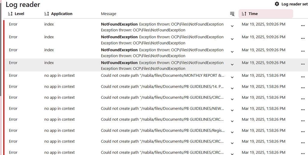 Unable to open files, eventhough the file is there with folder icon on the file - ℹ️ Support ...