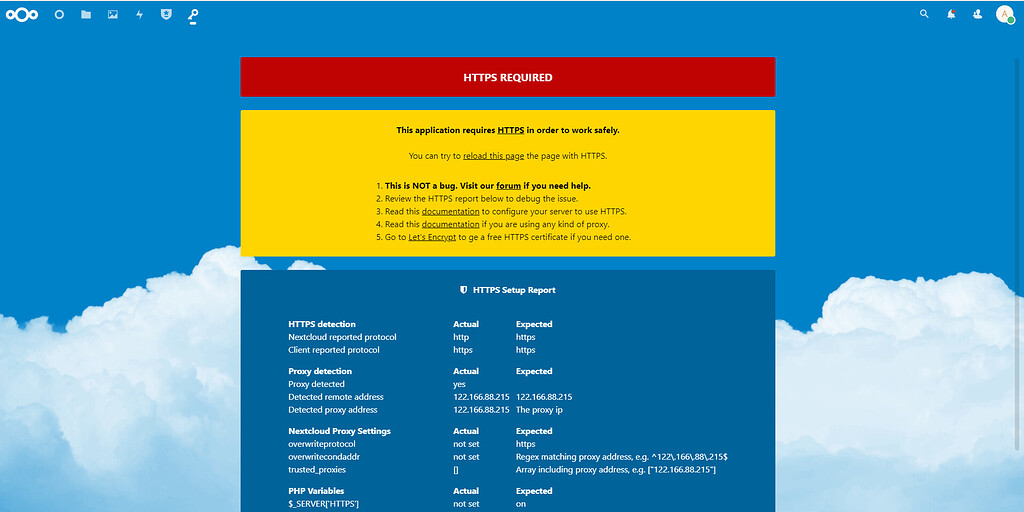 Difference between actual vs expected - ℹ️ Support - Nextcloud community