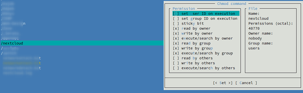 Unraid Docker: Permission problems related to cron job - ℹ️ Support - Nextcloud community