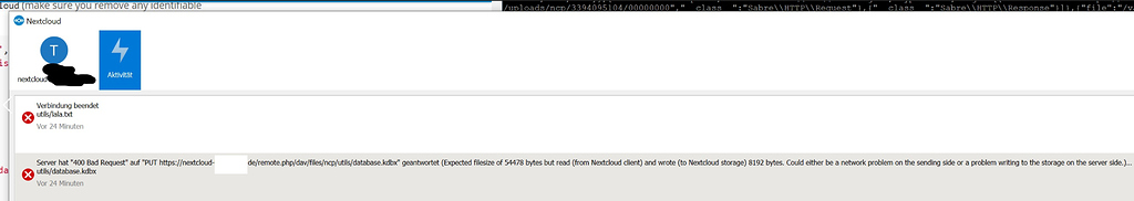 Nextcloud Data dir error (no file upload) - ℹ️ Support - Nextcloud community