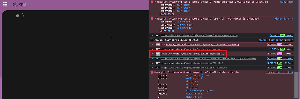 Sharing not showing Files or Folders - ℹ️ Support - Nextcloud community