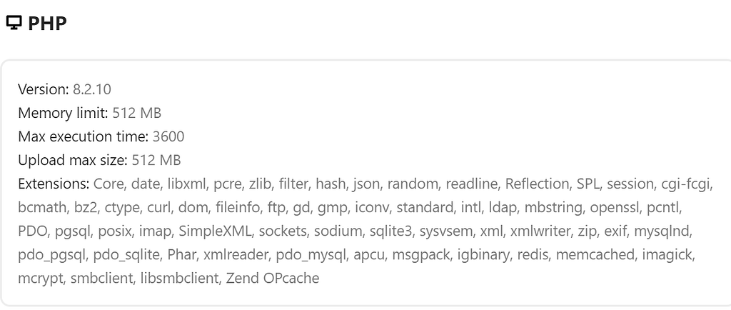 Cant change max upload beyond 512MB - ℹ️ Support - Nextcloud community
