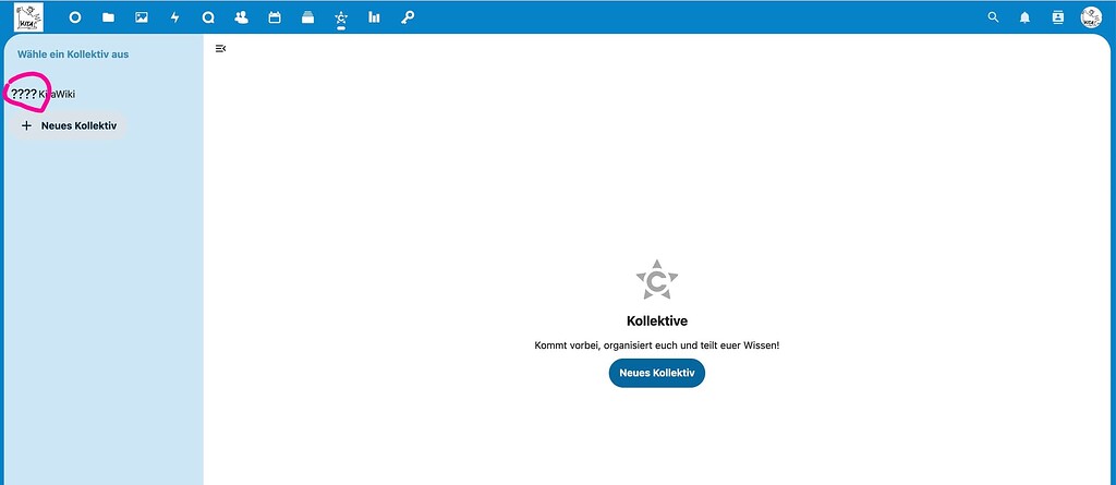 Collective Emoji is not saved - ℹ️ Support - Nextcloud community