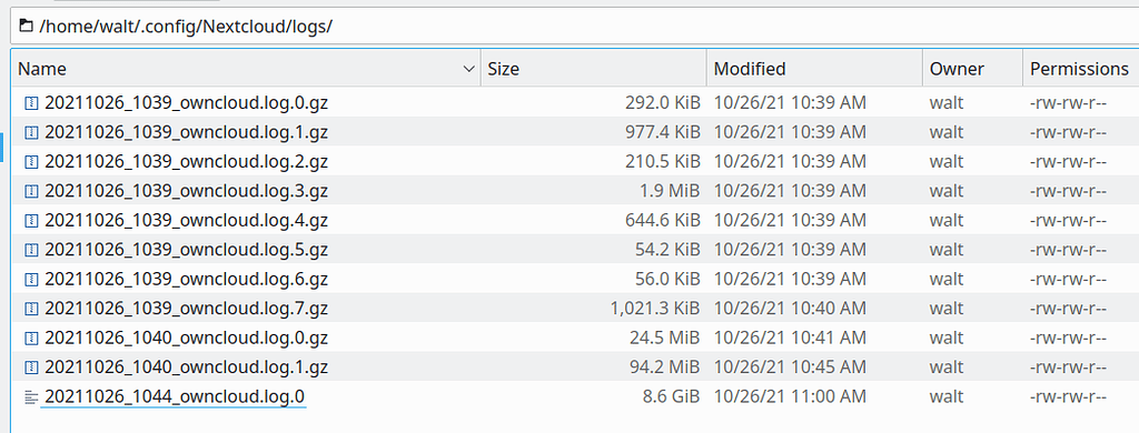 Client Log very large - 📱 Desktop & mobile clients - Nextcloud community