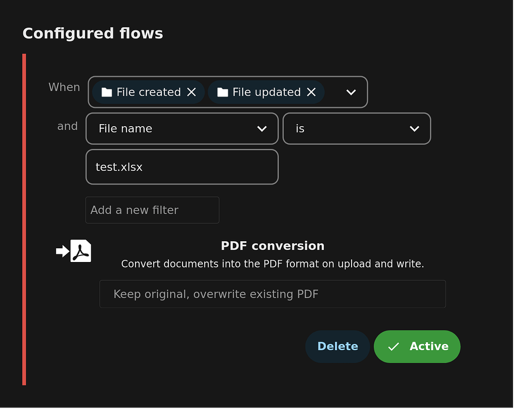 Flow PDF Conversion not triggered/ working - ℹ️ Support - Nextcloud community