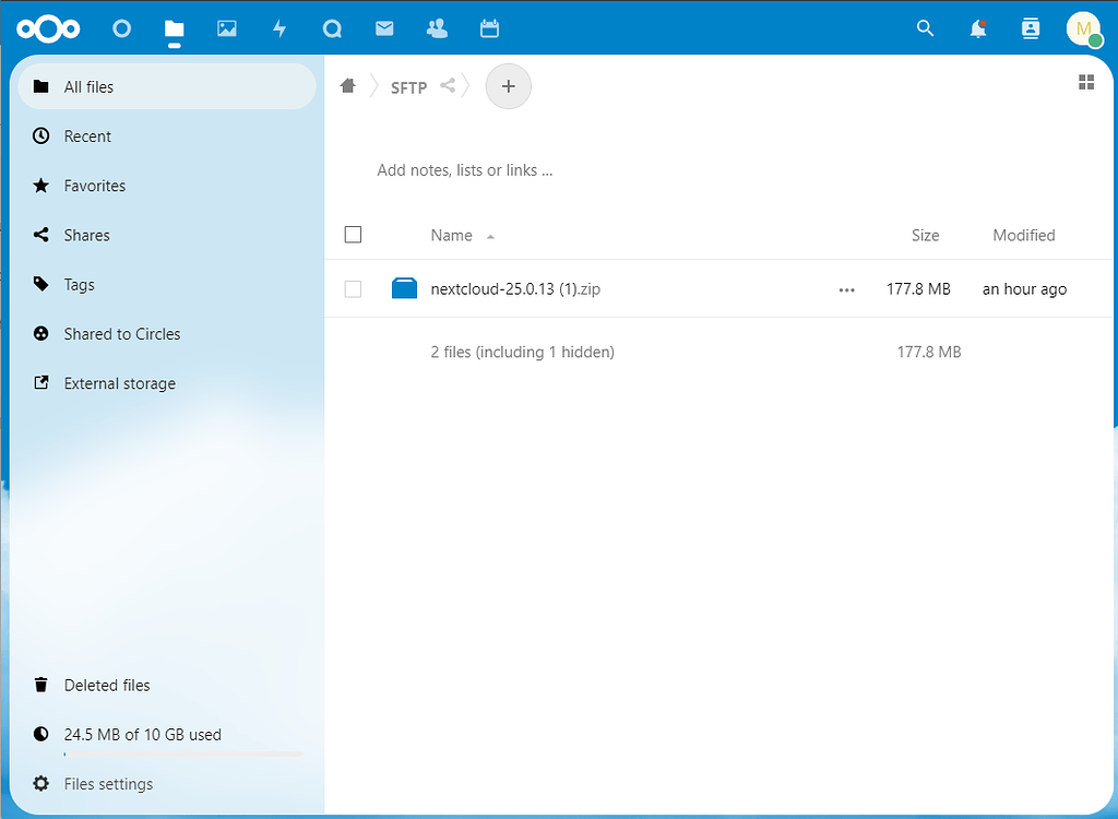 Quota not for external storage - ℹ️ Support - Nextcloud community