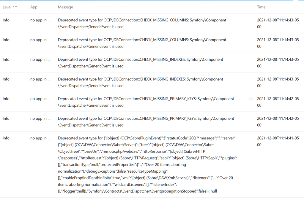 Nextcloud Windows 10 Client: Connection Timeout, Sabre\DEV\Exception - ℹ️ Support - Nextcloud ...
