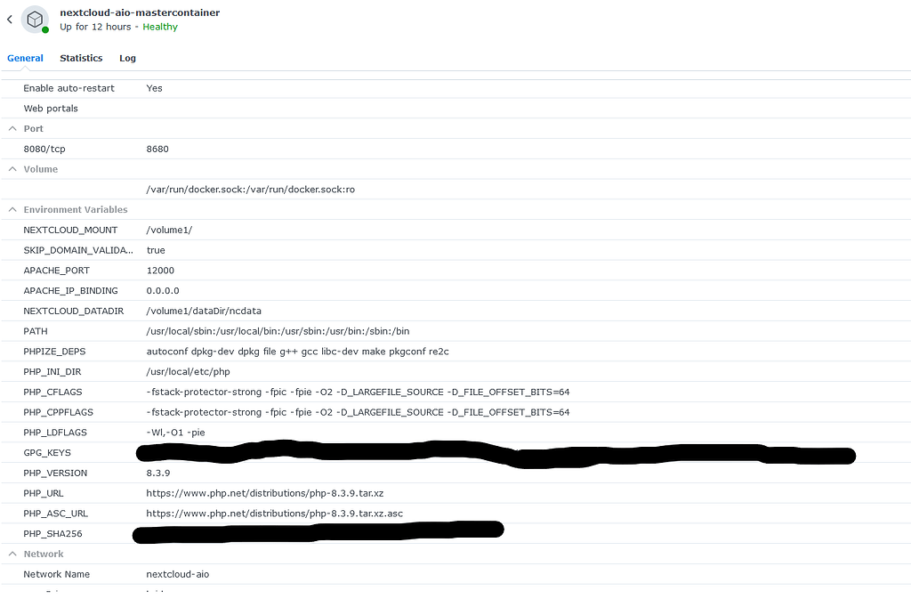 Nextcloud AIO installation behind Caddy proxy on Synology NAS using ...