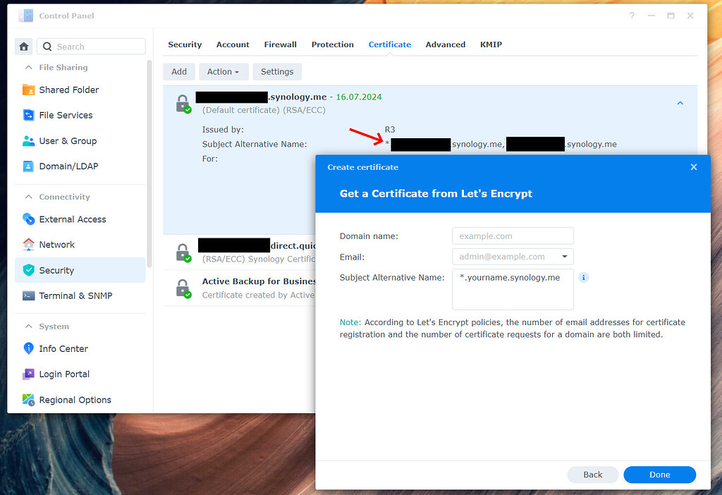 Nextcloud AIO installation guide for Synology NAS - ℹ️ Support ...