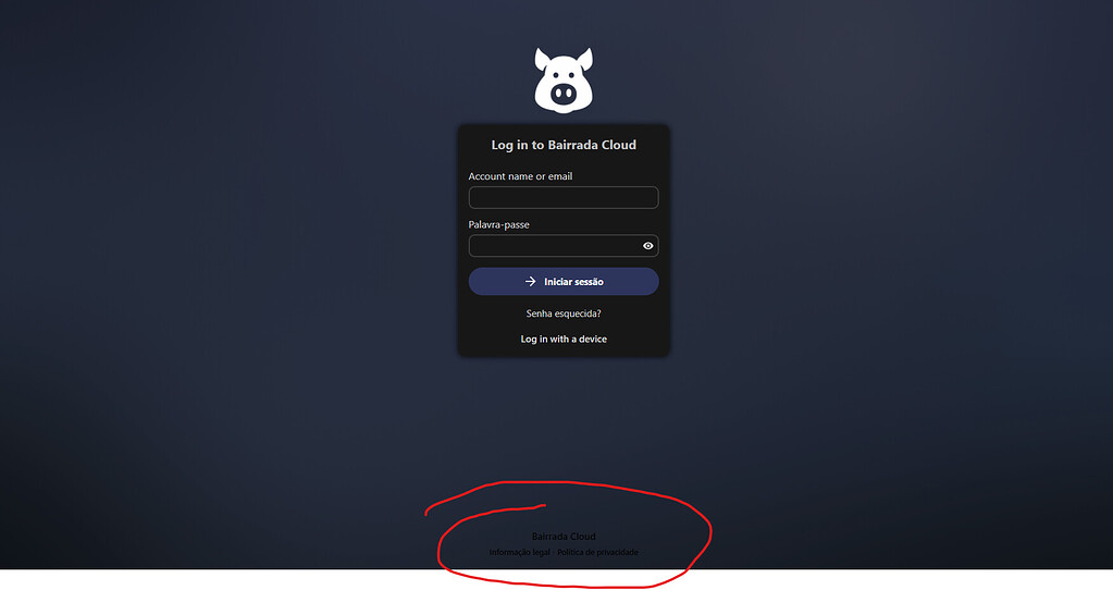 Change login page text color - ℹ️ Support - Nextcloud community