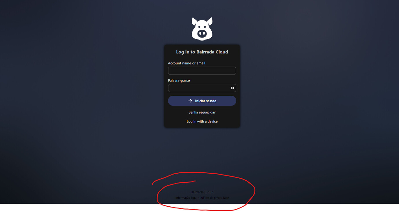 Change login page text color - ℹ️ Support - Nextcloud community