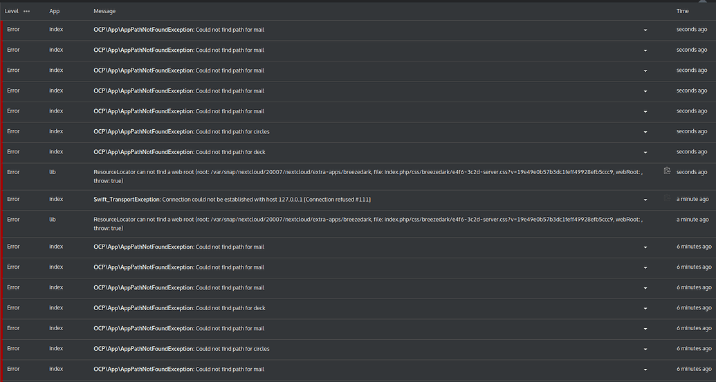 New Users Can't Sign Up Due to Internal Server Errors? - ℹ️ Support - Nextcloud community