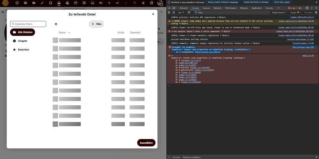 Deck does not show file list - deck - Nextcloud community