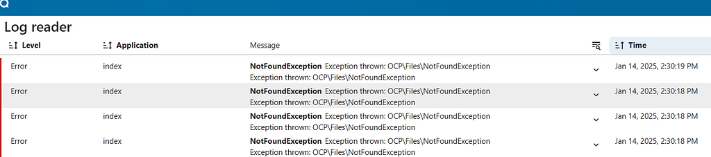OCP\Files\NotFoundException for resources on nextcloud and github - ℹ️ Support - Nextcloud community