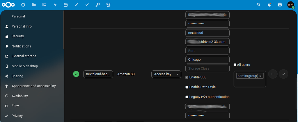Help Configuring Backup Restoring Point Set Up w/External S3 Storage - ℹ️ Support - Nextcloud ...