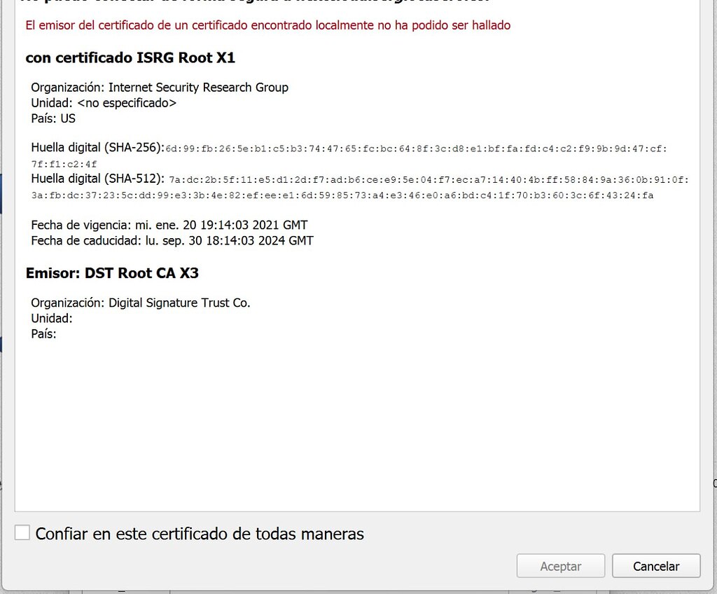 Invalid certificate on Desktop client - ℹ️ Support - Nextcloud community