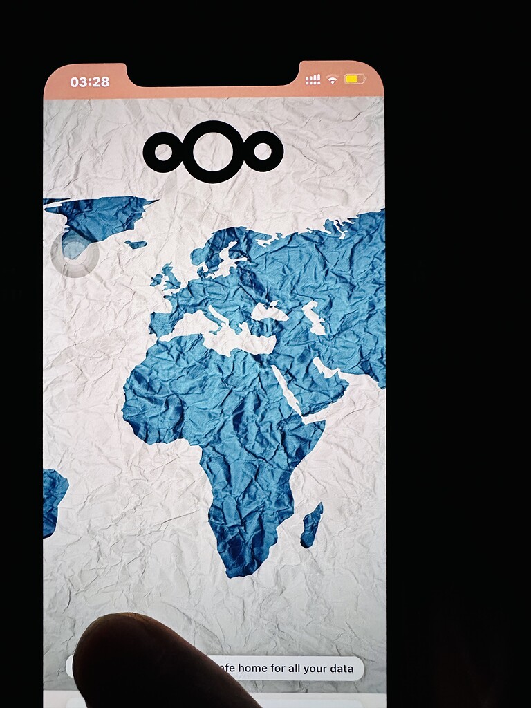 Cannot login. Login page with background and logo but no login box ...