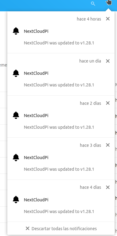 Everyday I have the same notification - 📦 Appliances (Docker, Snappy, VM, NCP, AIO) - Nextcloud ...