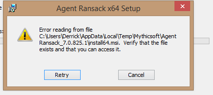 "Error reading" .msi Nextcloud Desktop Client installation - ℹ️ Support - Nextcloud community