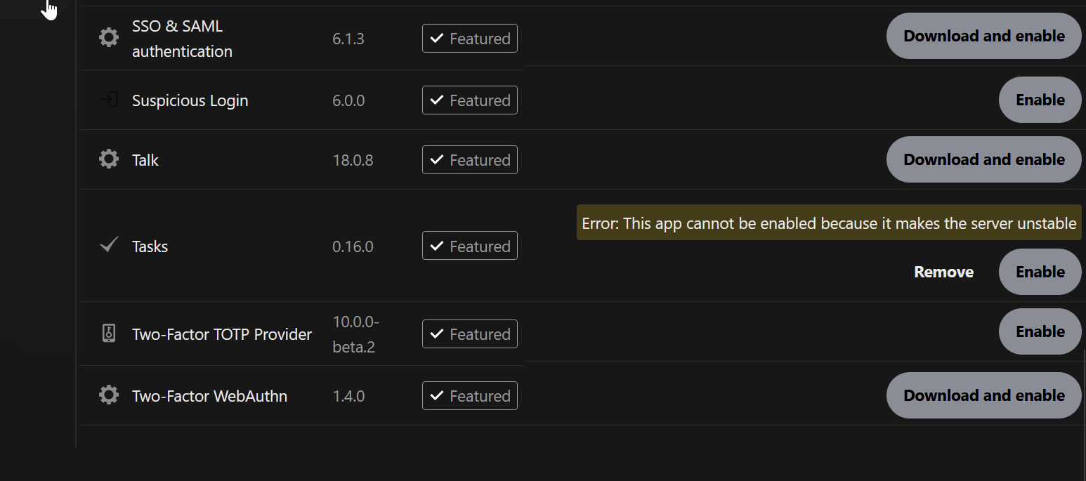 Some files have not passed the integrity check: "Invalid files" during integrity scan - ℹ️ ...