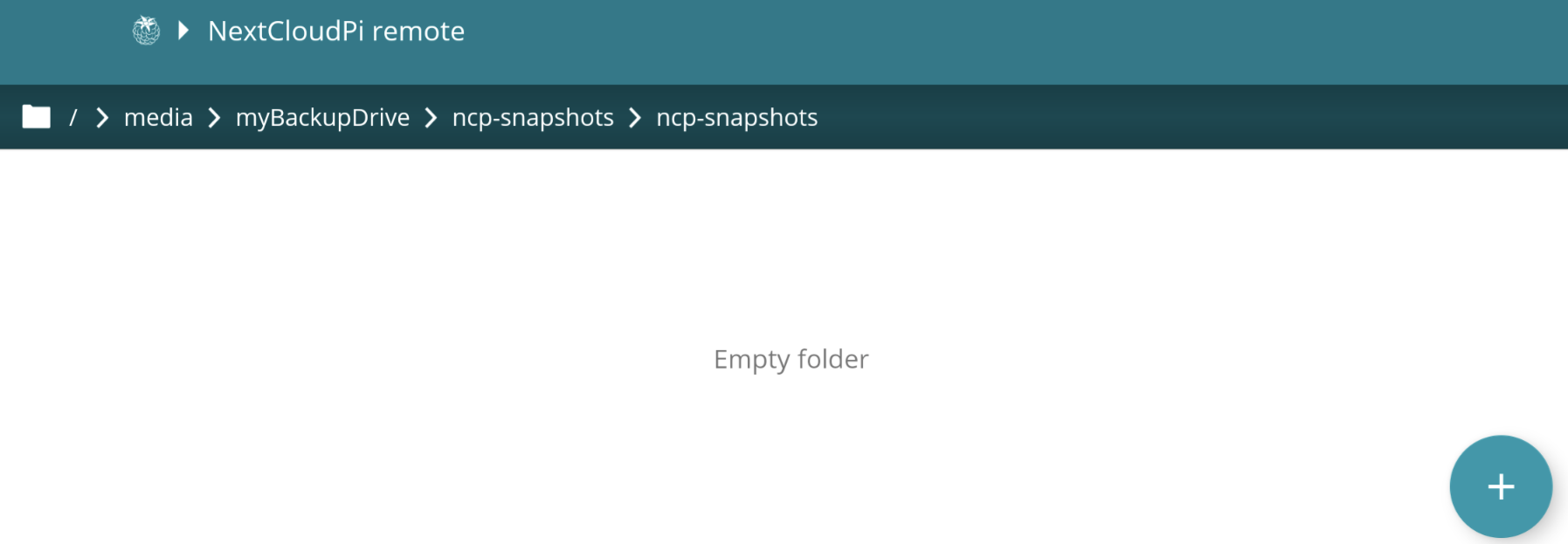 Struggling to set up nc-snapshot-sync - ℹ️ Support - Nextcloud community