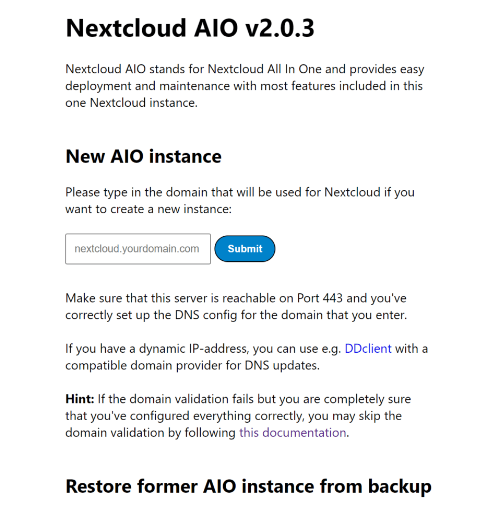 Cannot access AIO Nextcloud behind sophos xg - ℹ️ Support - Nextcloud community