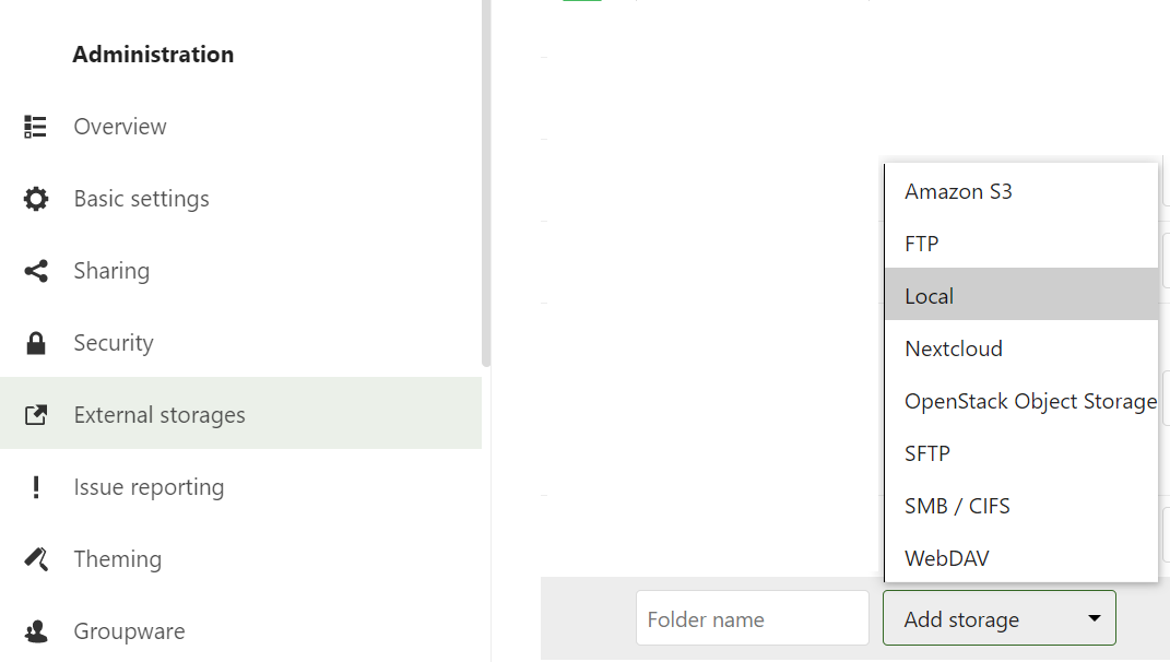 Giving users access to root of the datadirectory rather than just their ...