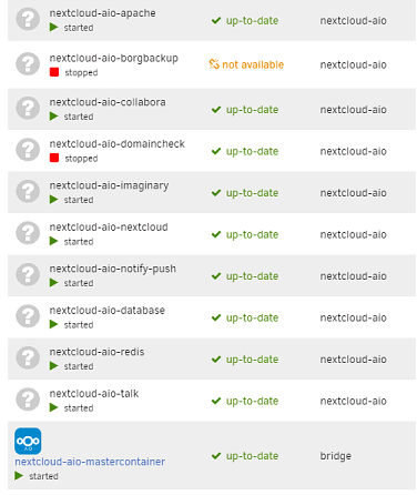 So many docker containers + borgbackup not available + domaincheck wont start - ℹ️ Support ...