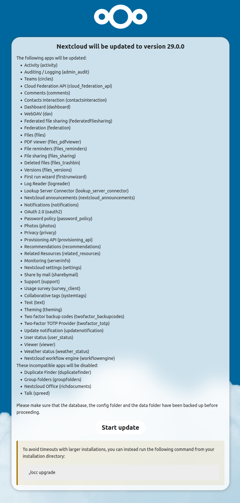 Upgrade 29 Disabled Group Folders ℹ️ Support Nextcloud Community 