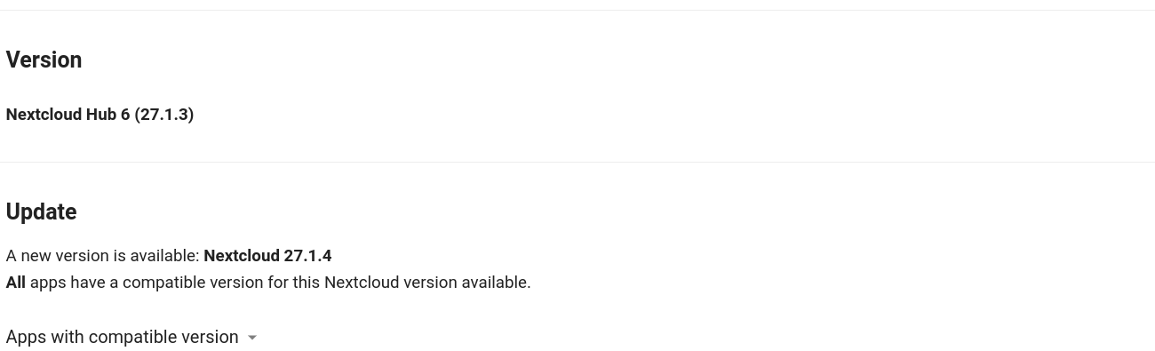 Updating Nextcloud Running In A Docker Container On Synology 📦 Appliances Docker Snappy Vm